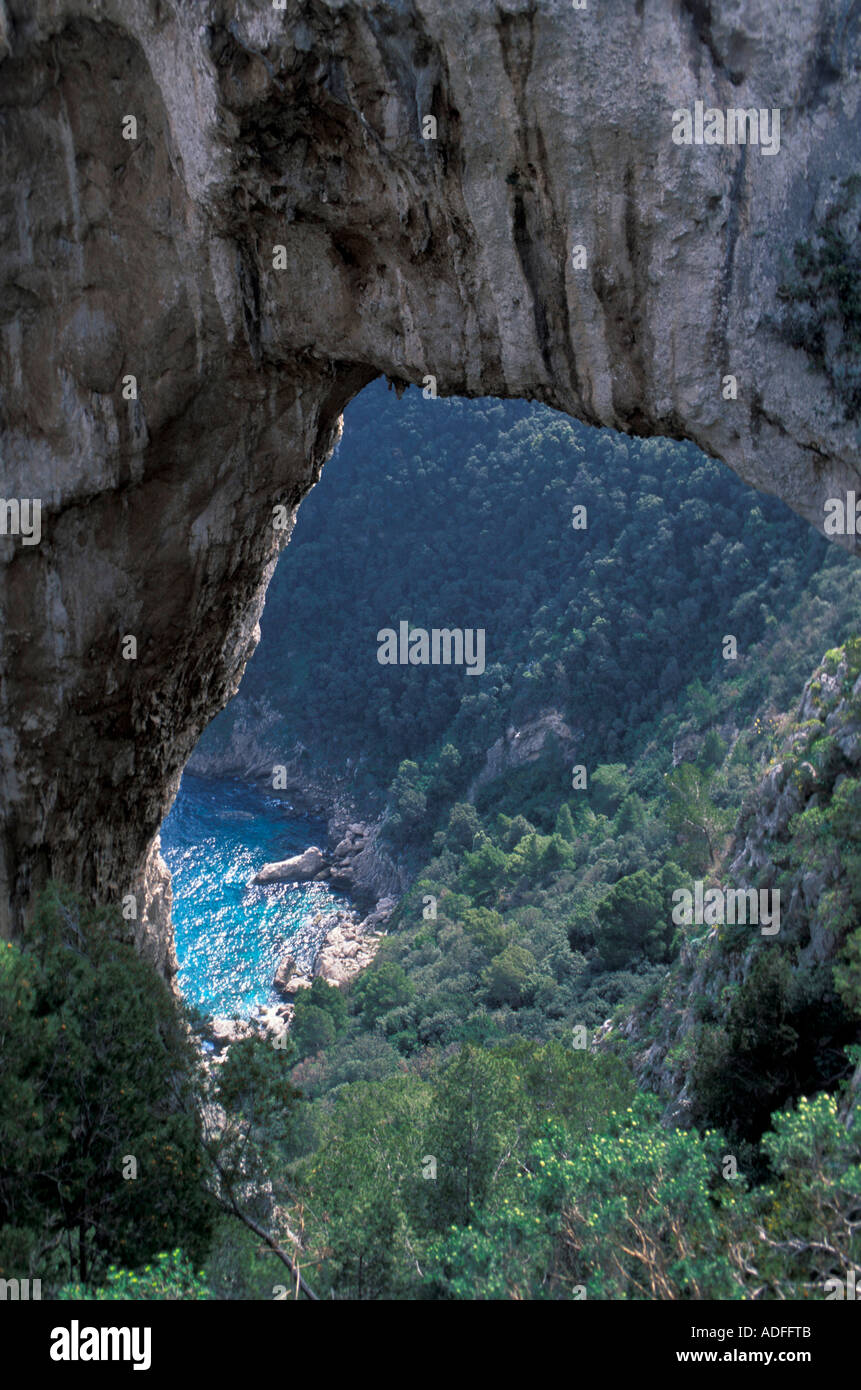 Natural arch capri hi-res stock photography and images - Alamy