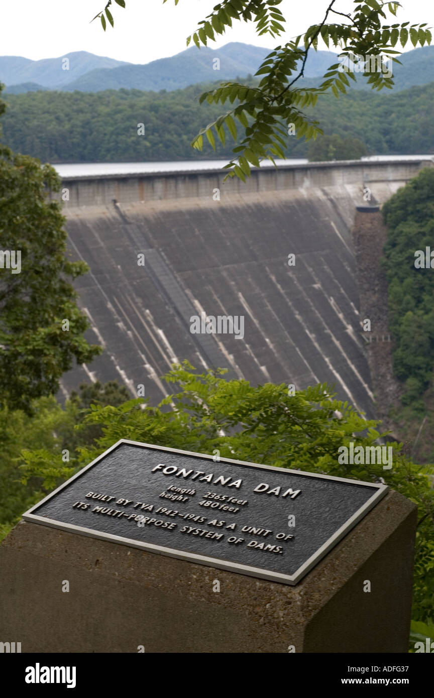 Fontana Dam Stock Photos & Fontana Dam Stock Images - Alamy