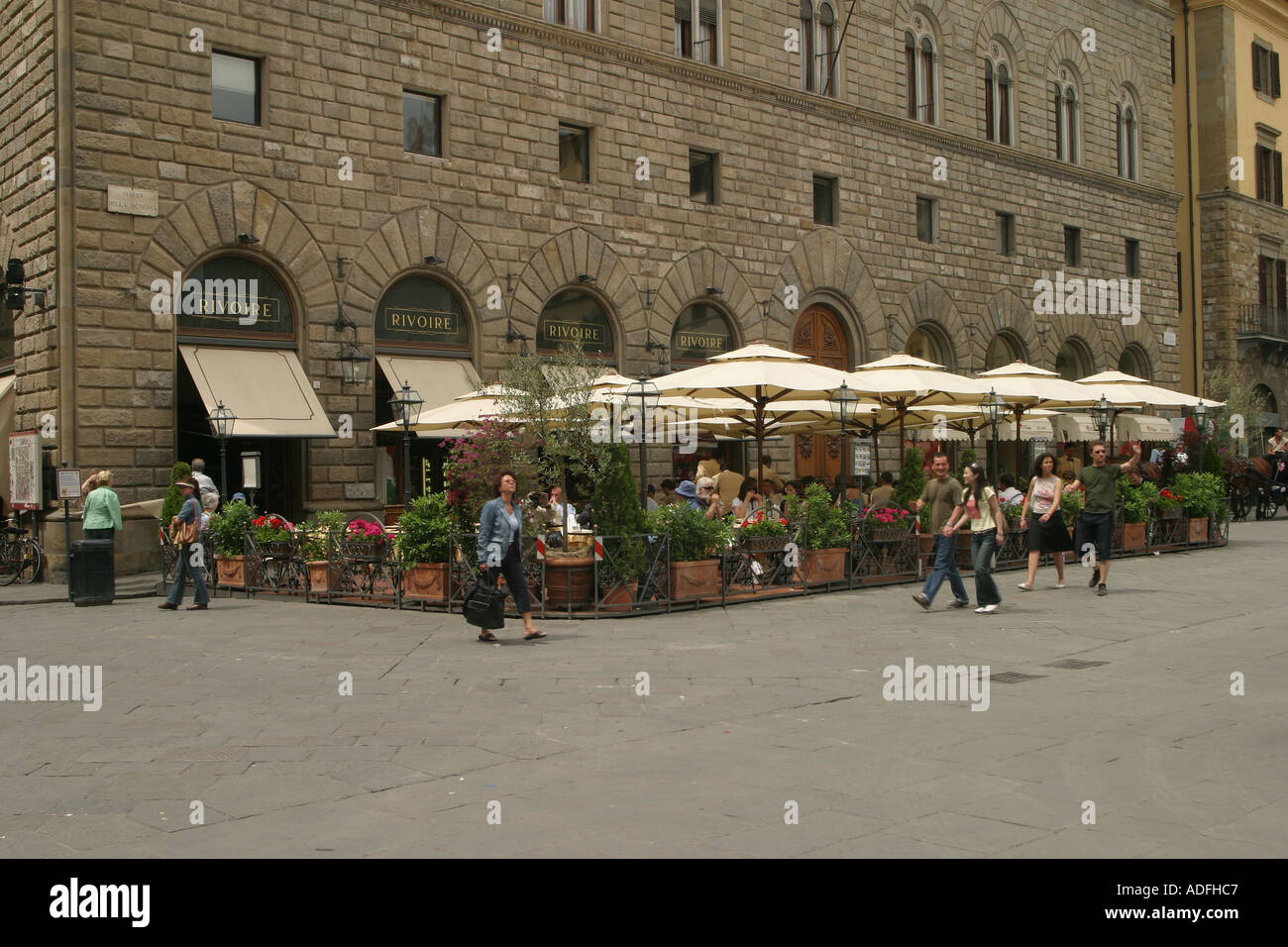 Piazza in florence hi-res stock photography and images - Alamy
