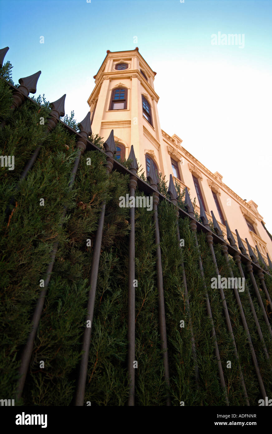 Romantic style building. Valencia. Spain Stock Photo - Alamy
