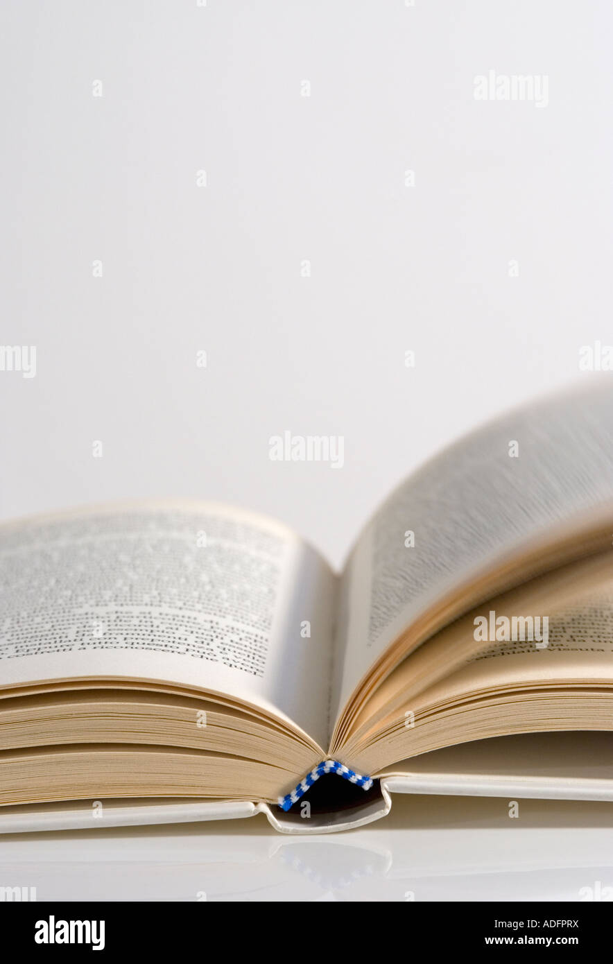 open book abstract view Stock Photo - Alamy