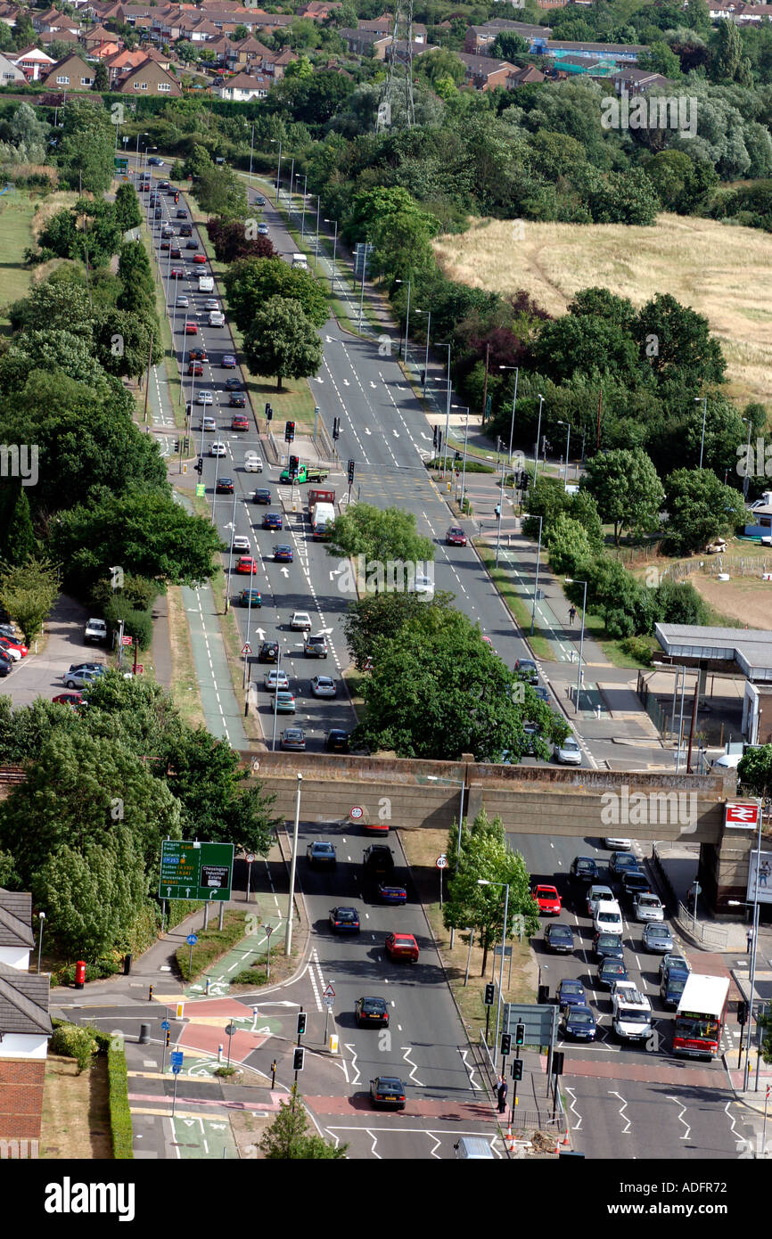 Kingston upon thames aerial hi-res stock photography and images - Alamy