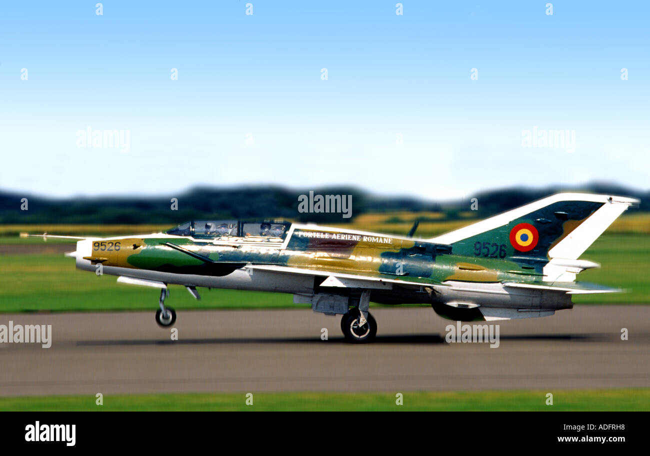 MIG 21 LANCER JET FIGHTER. UKRAINIAN AIR FORCE Stock Photo - Alamy