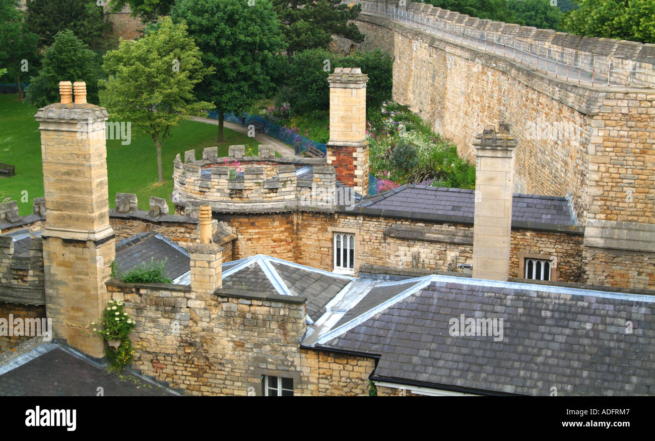 LINCOLN CASTLE LINCOLNSHIRE. ENGLAND. UK Stock Photo - Alamy