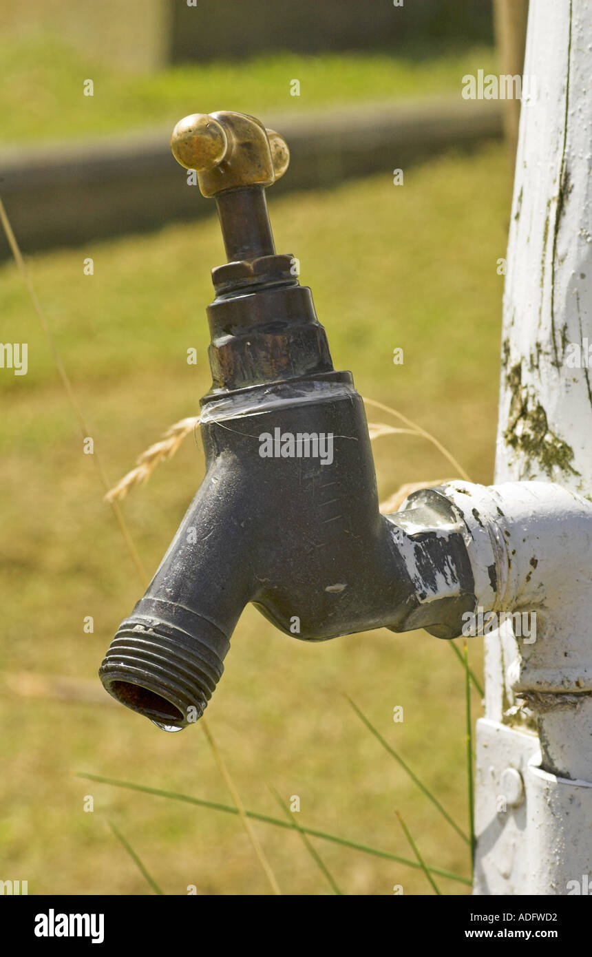 Tap stand pipe water supply hi-res stock photography and images - Alamy