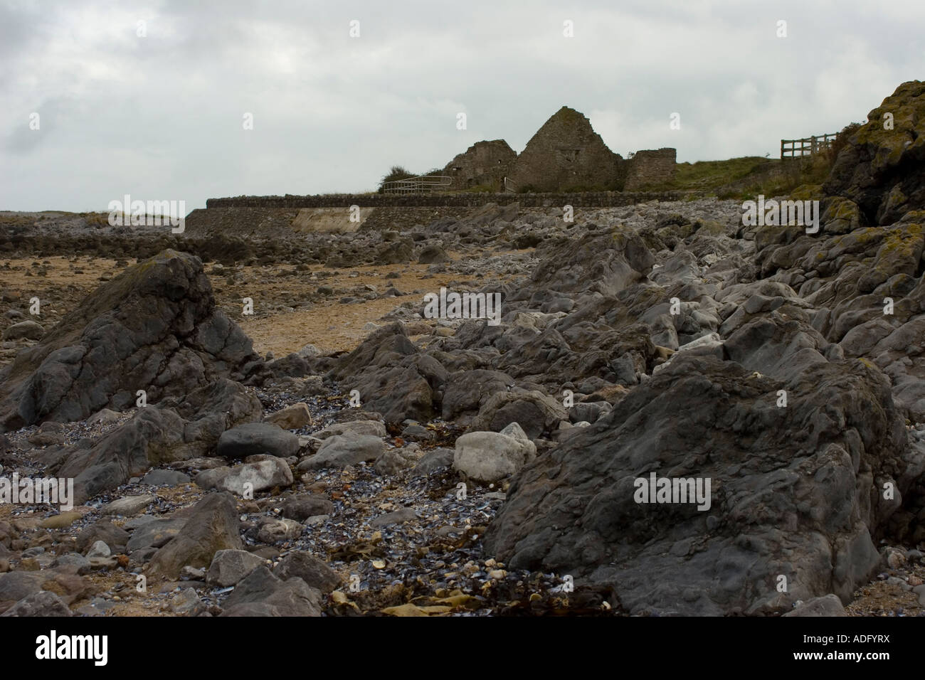 Old Salt Works Stock Photo - Alamy