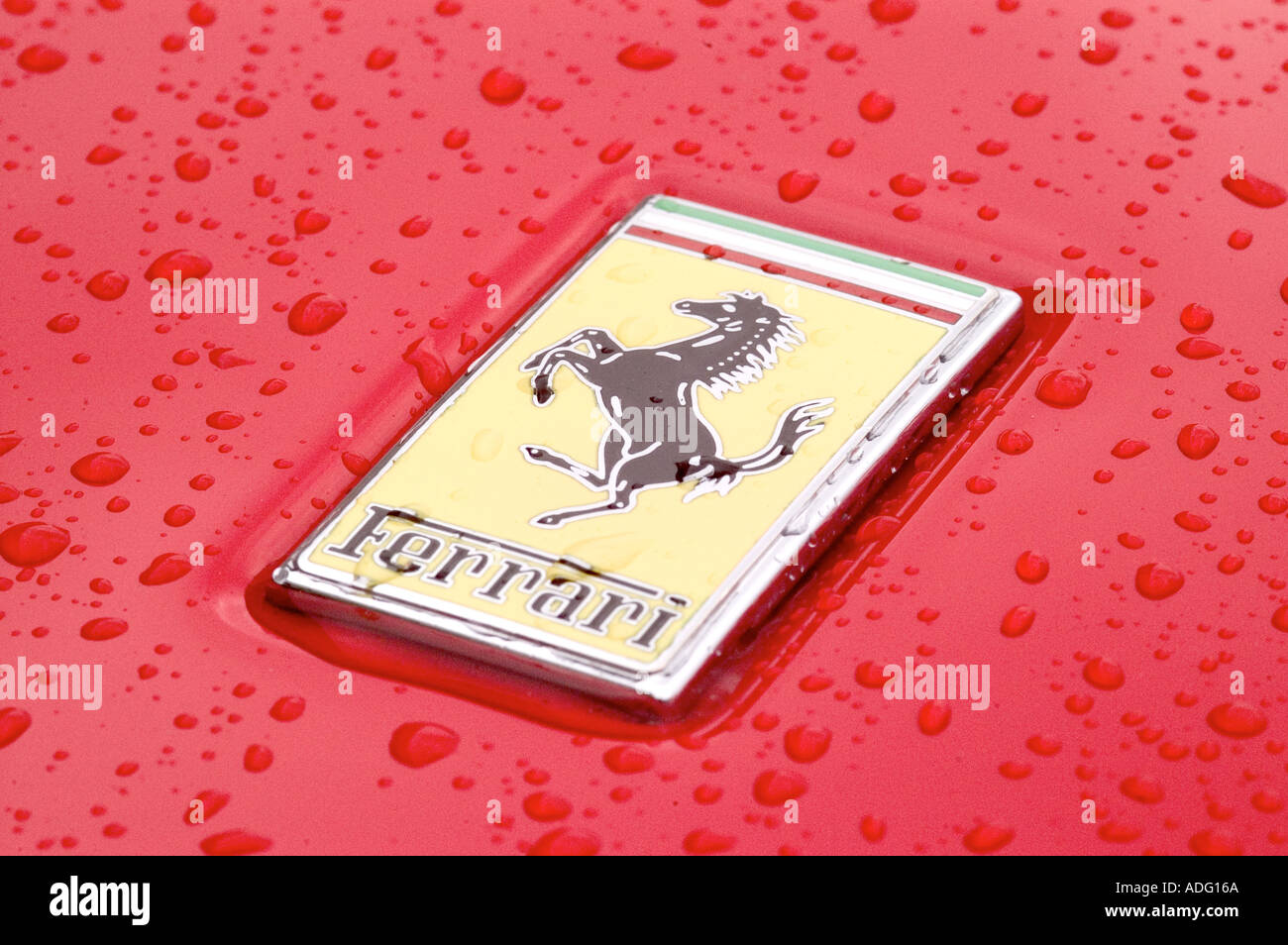 Ferrari modern car expensive symbol Stock Photo - Alamy