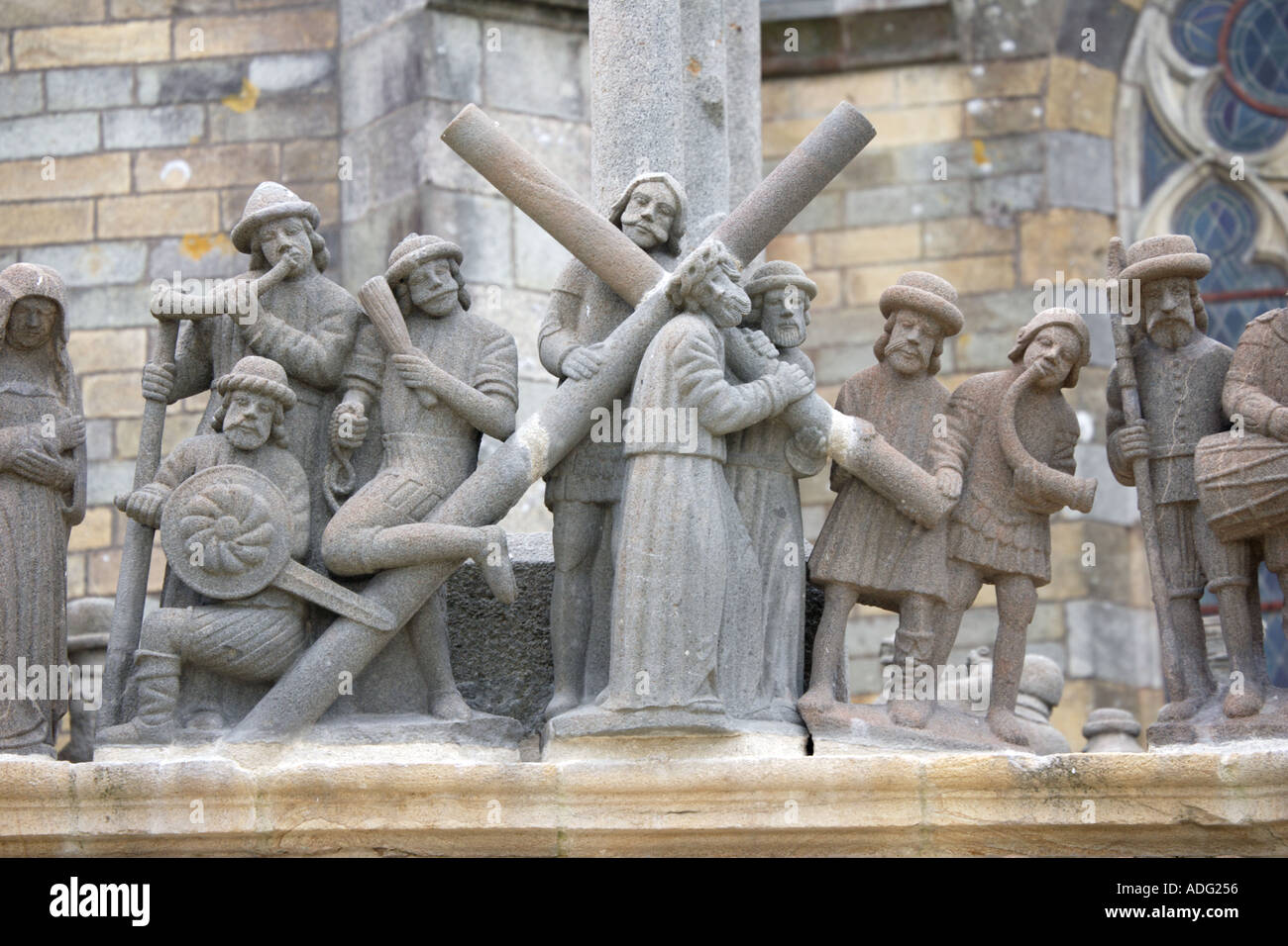 Calvary with scenes depicting life of Christ calvary rebuilt by USA ...