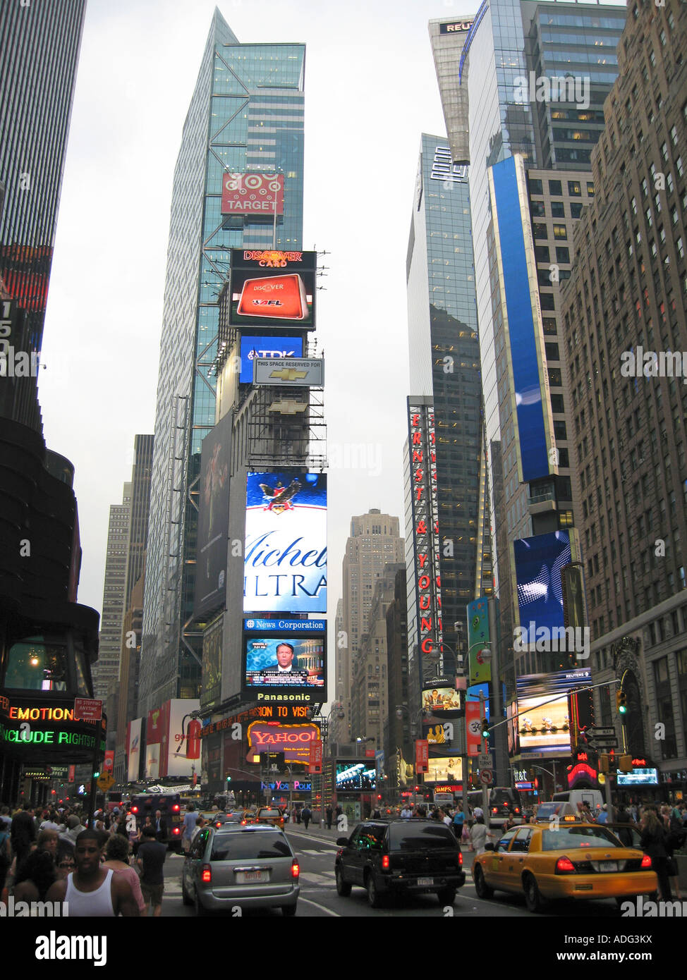 Time Square in New York City Stock Photo - Alamy