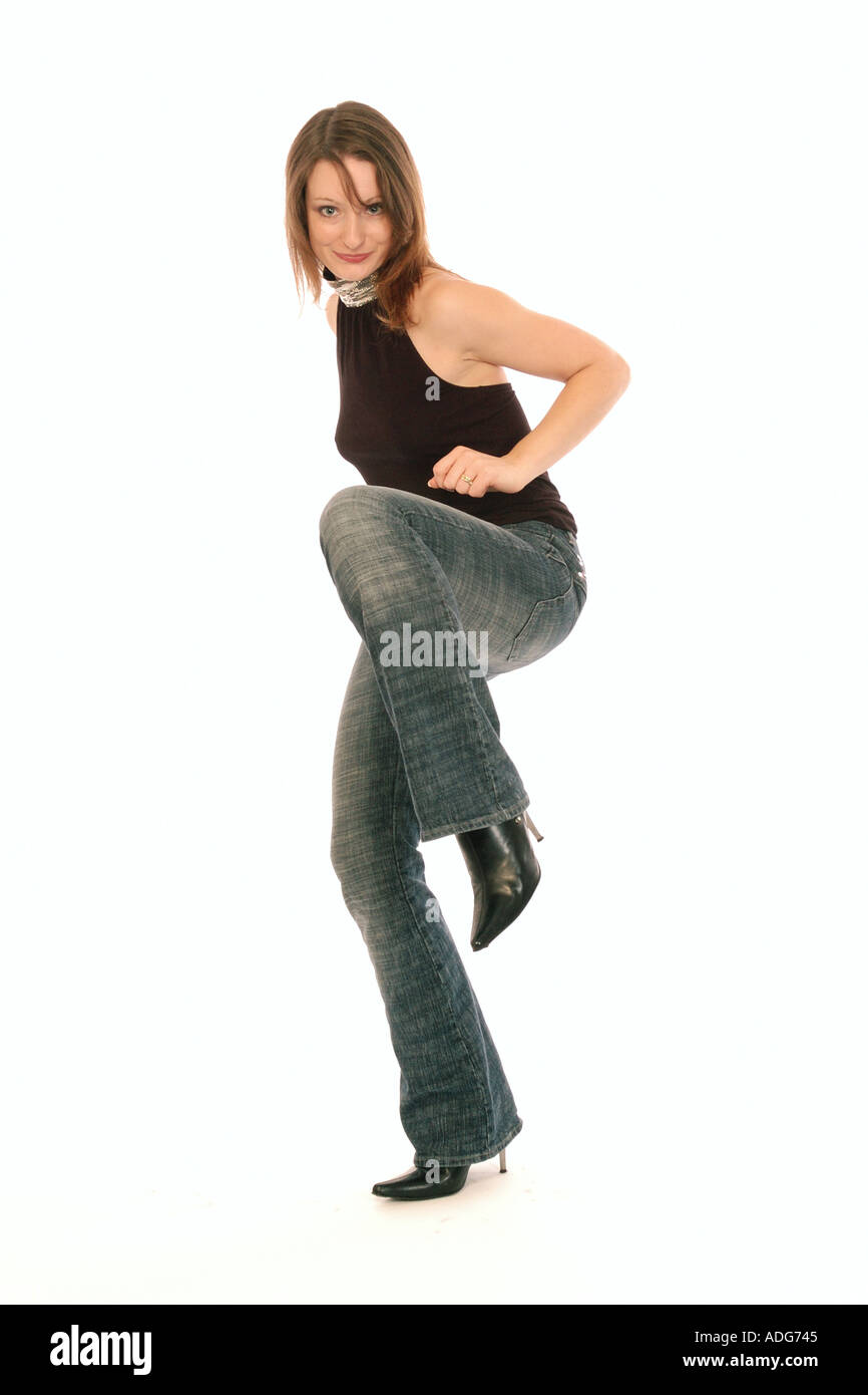 Black power model Cut Out Stock Images & Pictures - Alamy