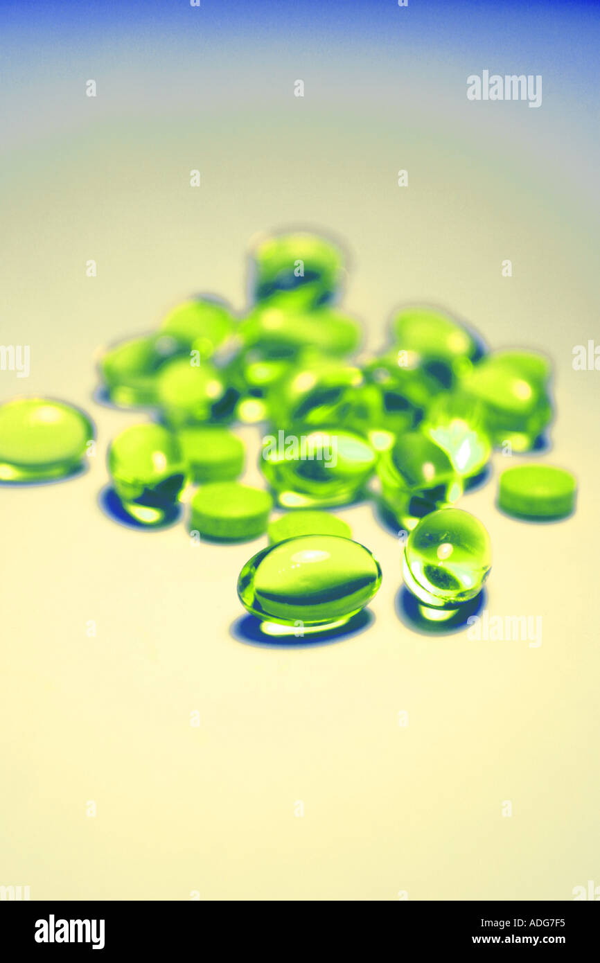 Vitamin pill tablets supplements medicines capsule Stock Photo - Alamy
