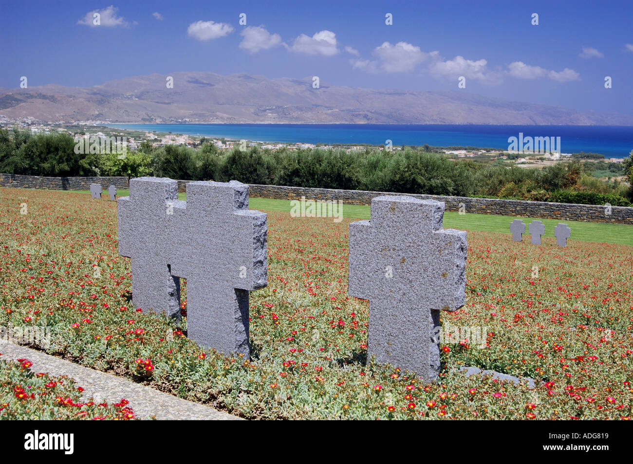 German War Cemetery Maleme Stock Photos & German War Cemetery Maleme ...