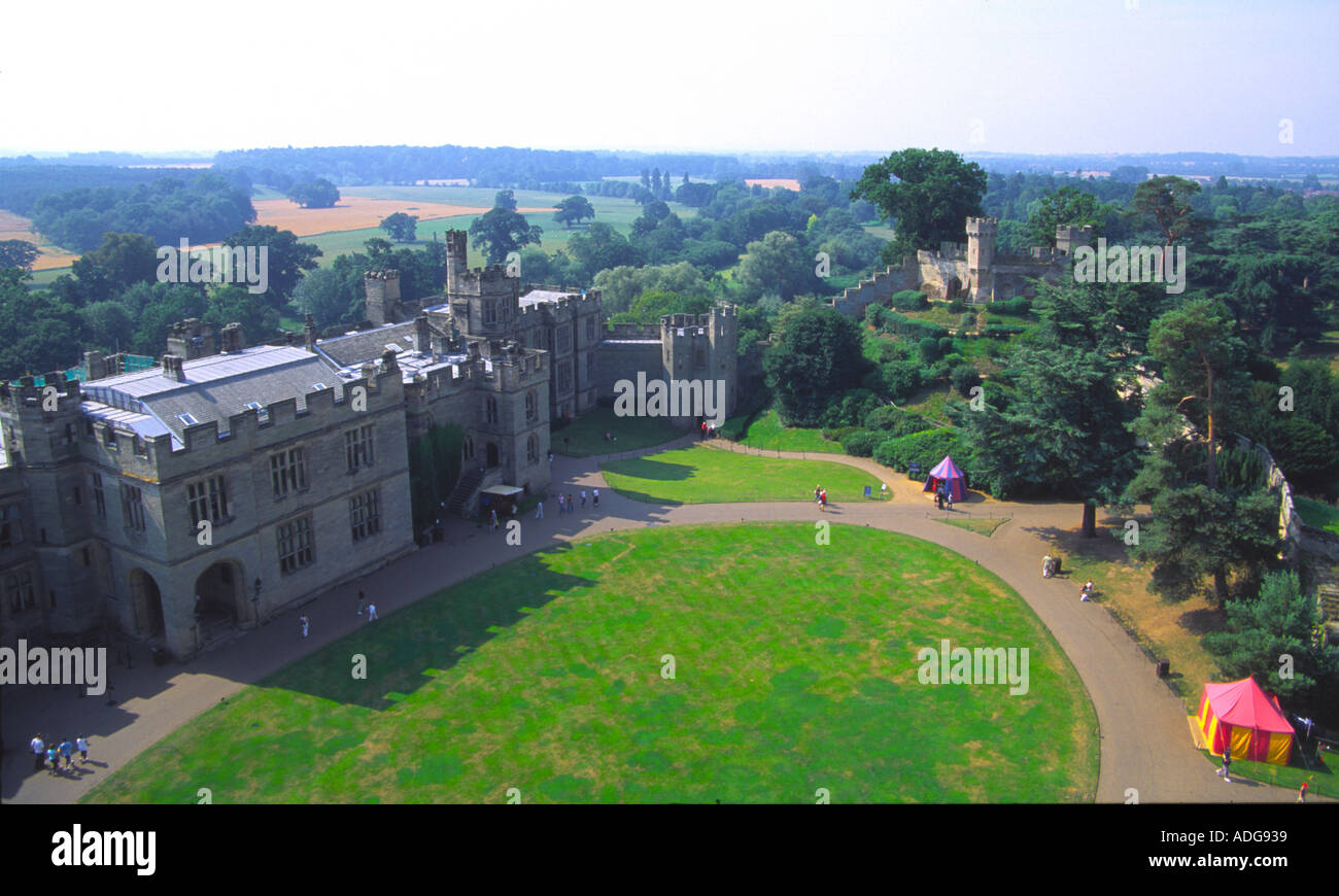 Warwick historic ramparts hi-res stock photography and images - Alamy