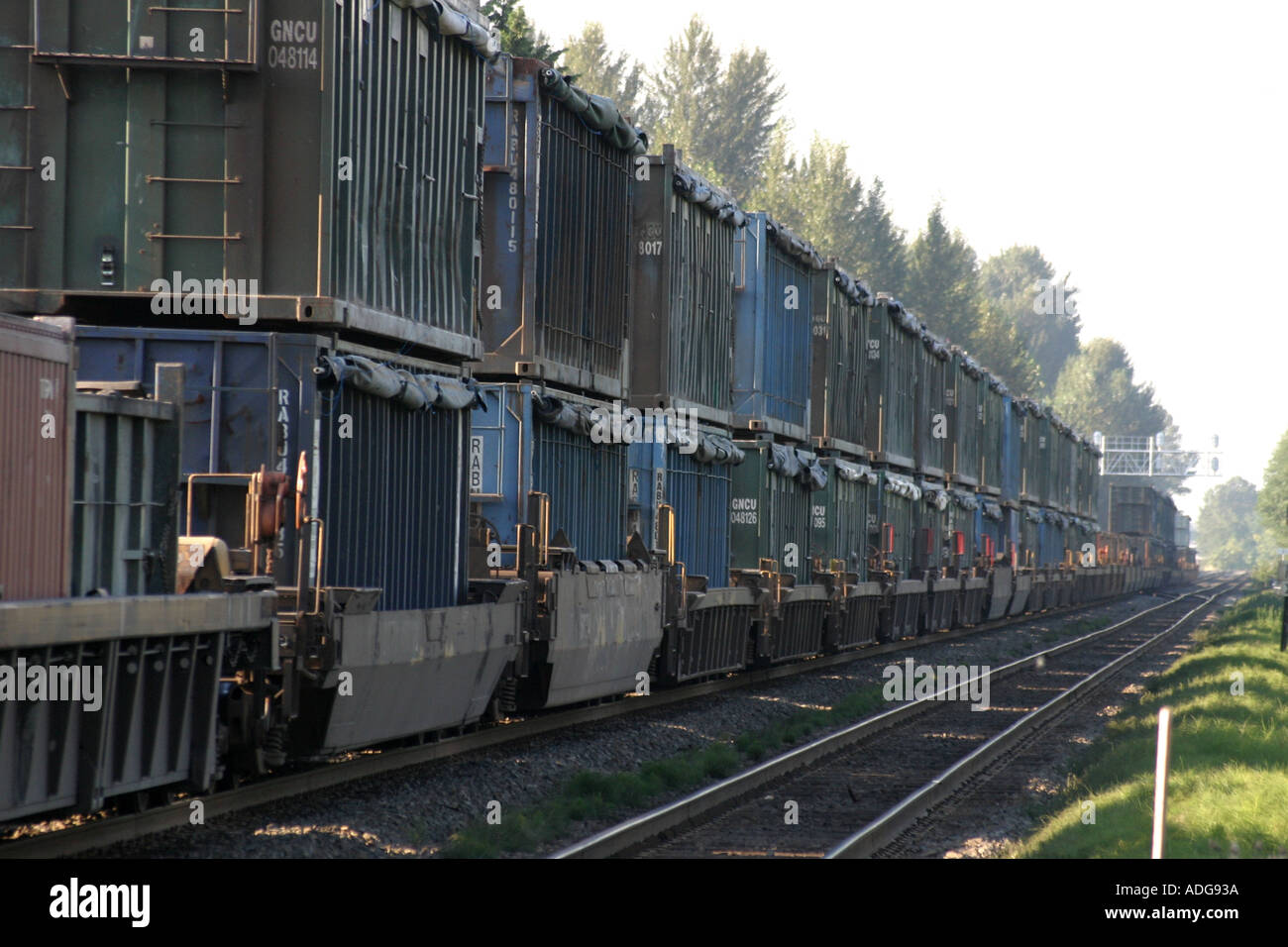 Garbage train hi-res stock photography and images - Alamy