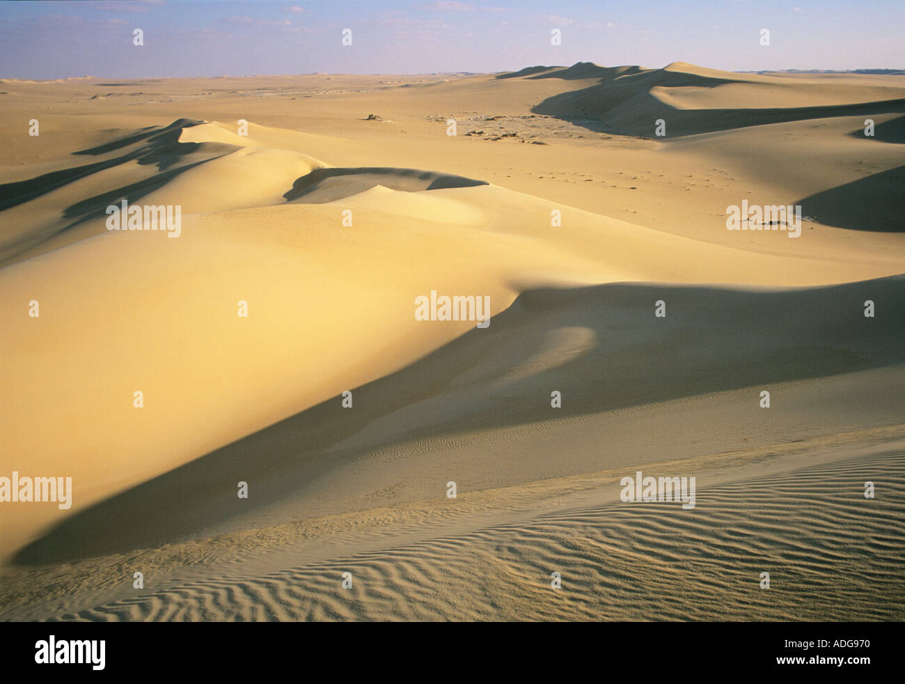 Great Sand Sea Sahara Desert Egypt Stock Photo - Alamy