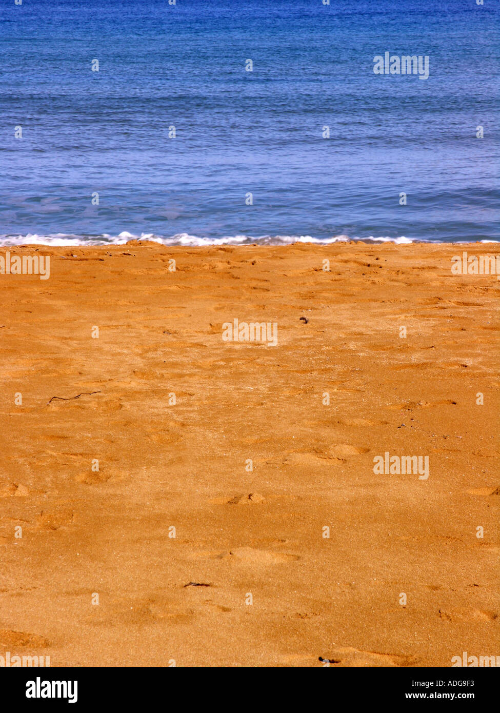 Golden sands beach malta hi-res stock photography and images - Alamy