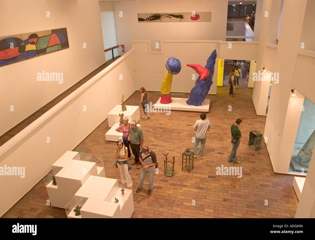 Barcelona Spain Fundacio Joan Miro Stock Photo - Alamy