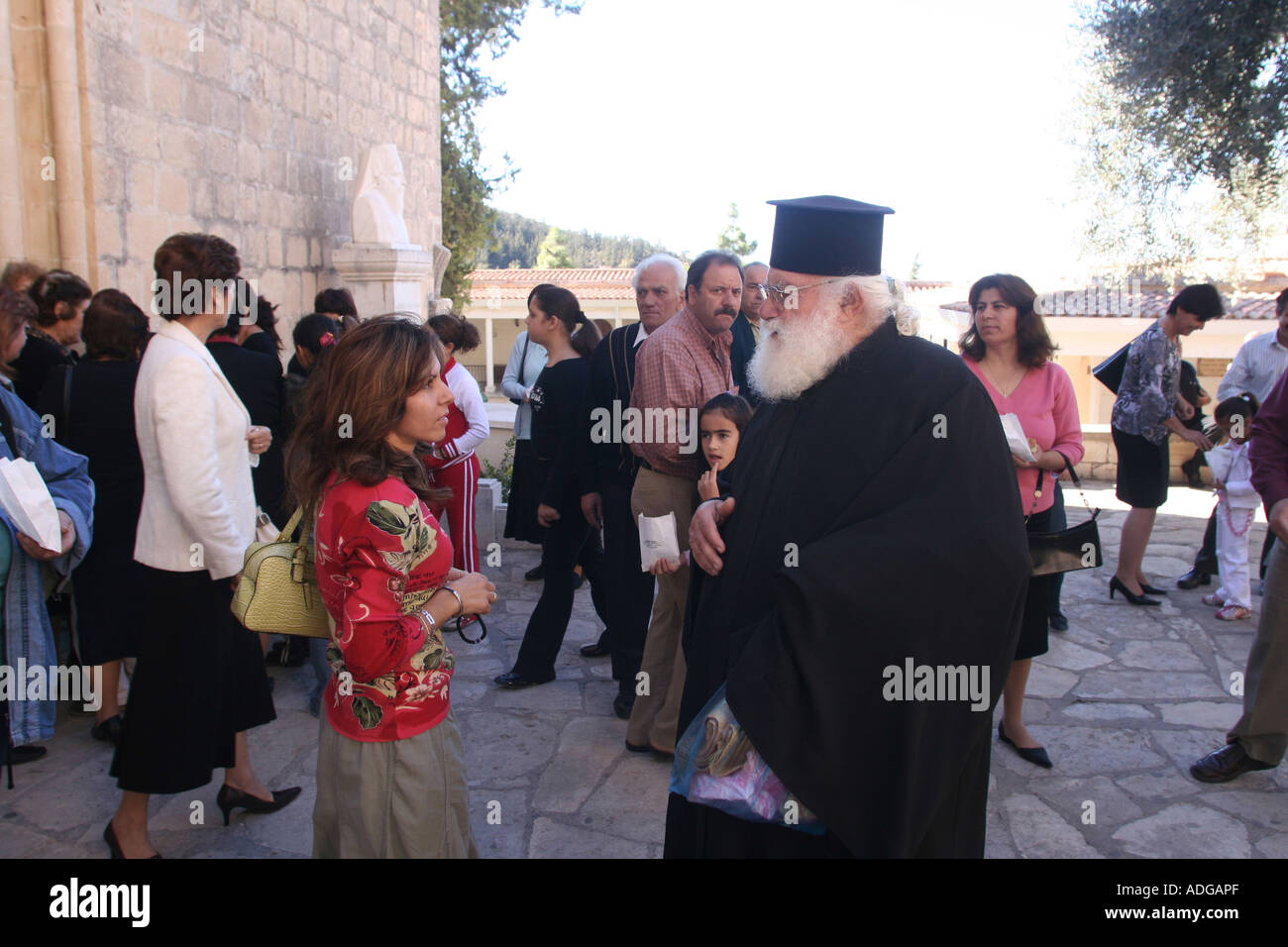 Agios Neofytos Monastery Paphos Cyprus Island Greece Europe Stock Photo ...