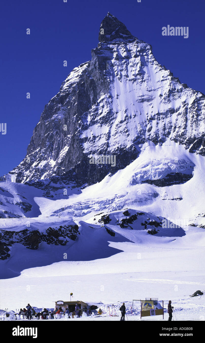 A view towards the Matterhorn, Zermatt, Switzerland Stock Photo - Alamy