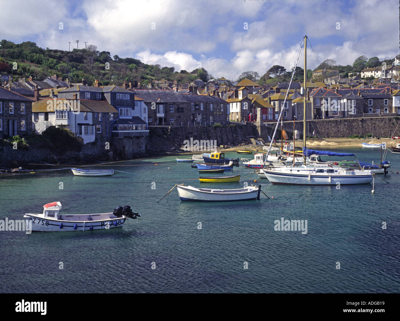 Mousehole Fishing Village Cornwall England Stock Photo - Alamy