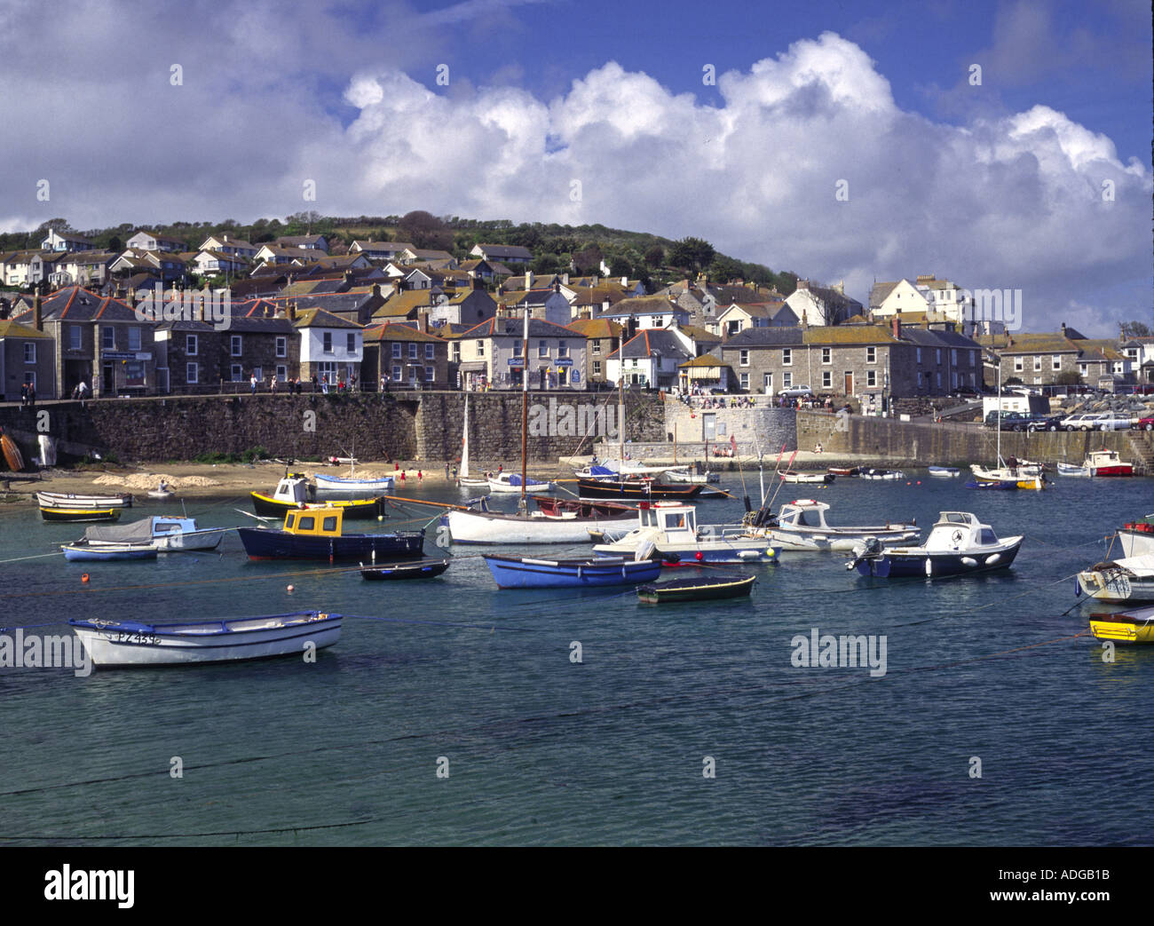 Mousehole Fishing Village Cornwall England Stock Photo - Alamy