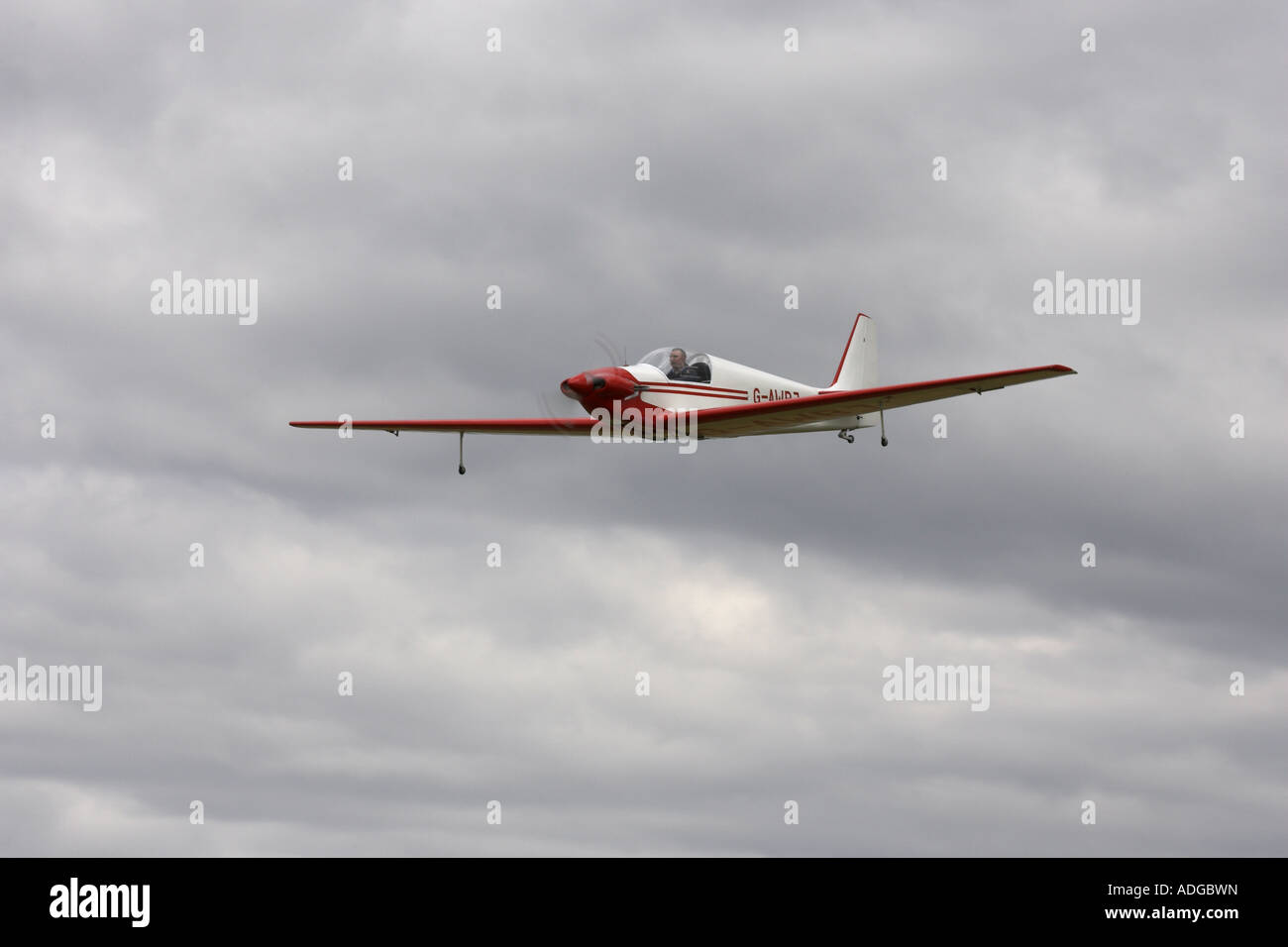 Founier RF-4D G-AWBJ motorglider in flight at Breighton Airfield, West ...