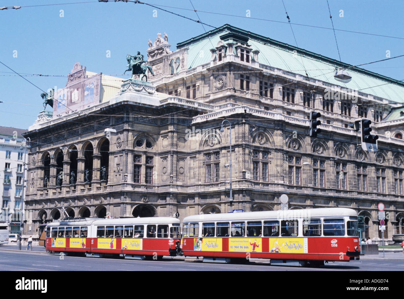 Opera House Vienna Austria Stock Photo - Alamy