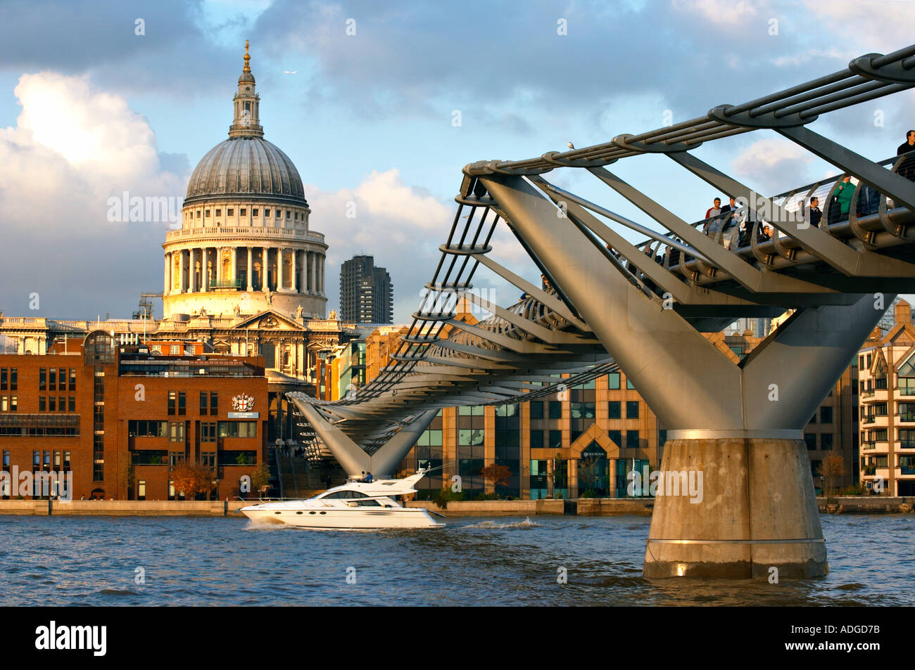 Bridge Thames England Tower Bridge, London, UK Stock Image