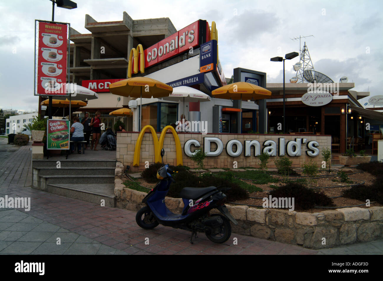 Mcdonalds restaurant cyprus hi-res stock photography and images - Alamy