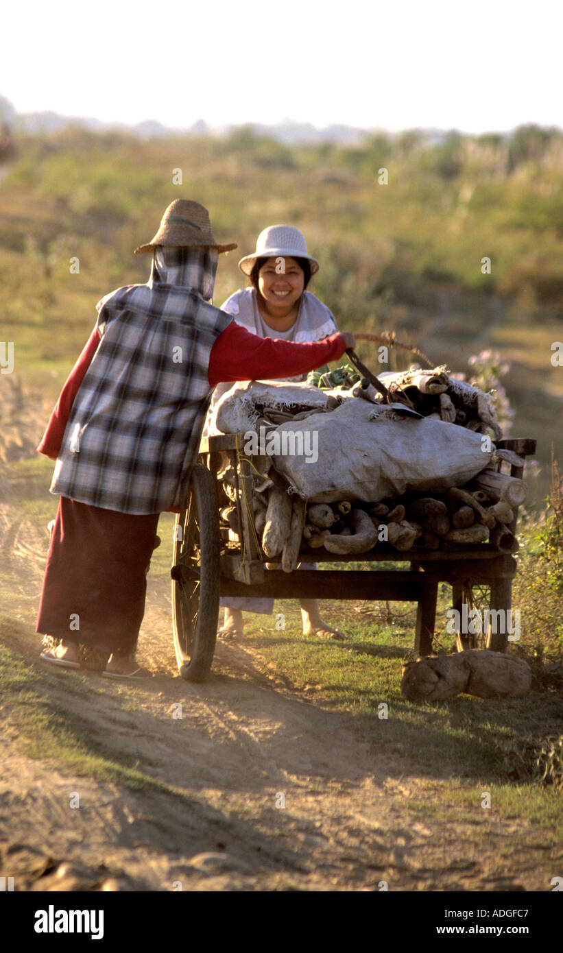 Hand pulled cart hi-res stock photography and images - Alamy