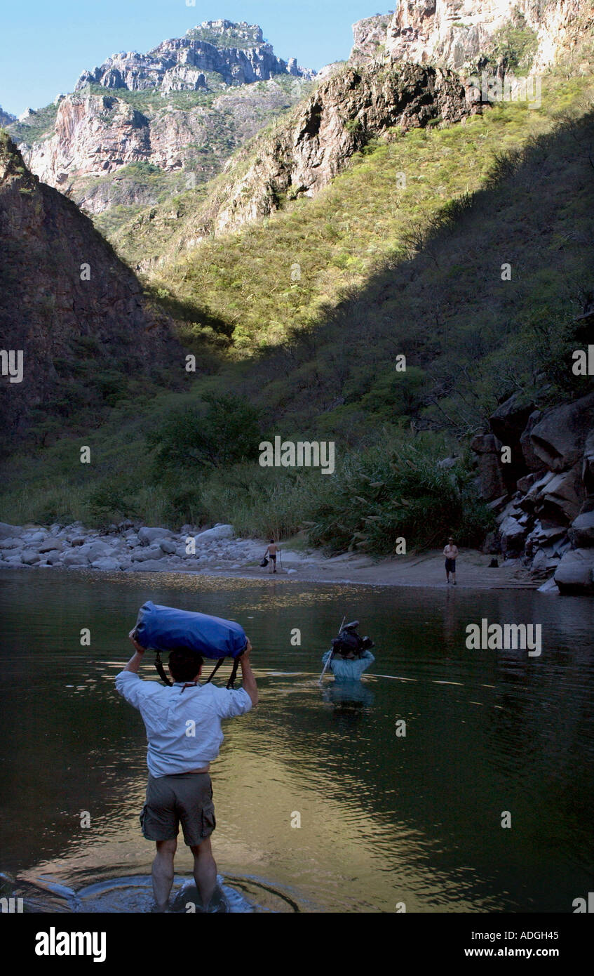 Canyon Copper Mexico hiking Stock Photo - Alamy