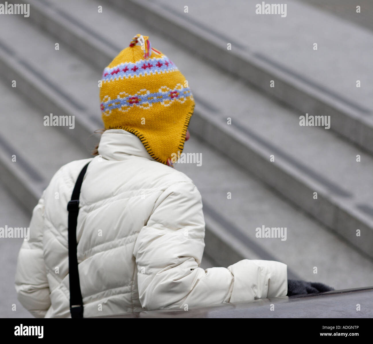 Wearing hat with ear flaps hi-res stock photography and images - Alamy