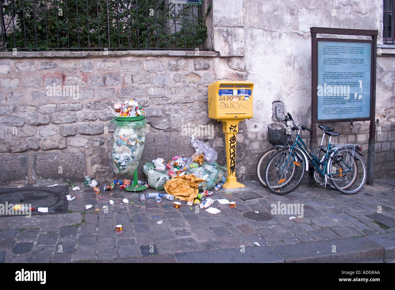 Food waste bin france hi-res stock photography and images - Alamy