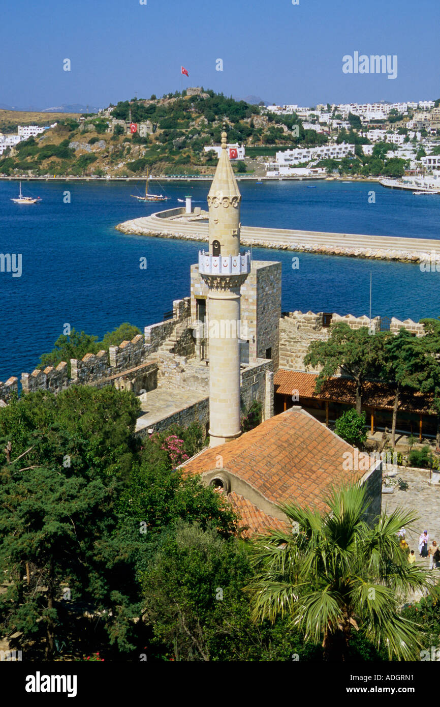 Turkey Bodrum mosque inside the castle of St Peter Stock Photo - Alamy