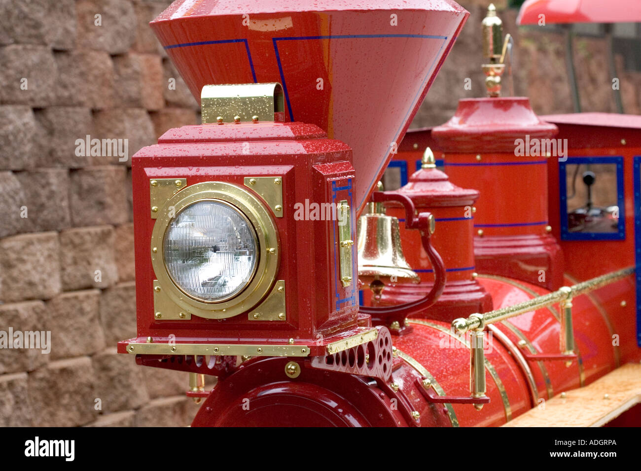 Train light and engine Stock Photo - Alamy