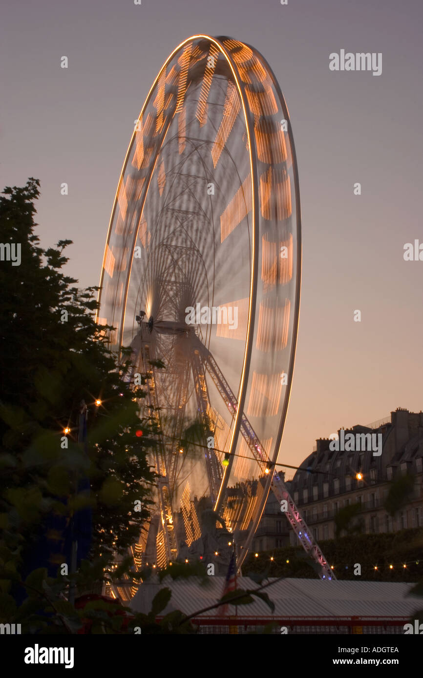 Fun Fair in Jardins Les Tuileries Paris Stock Photo - Alamy