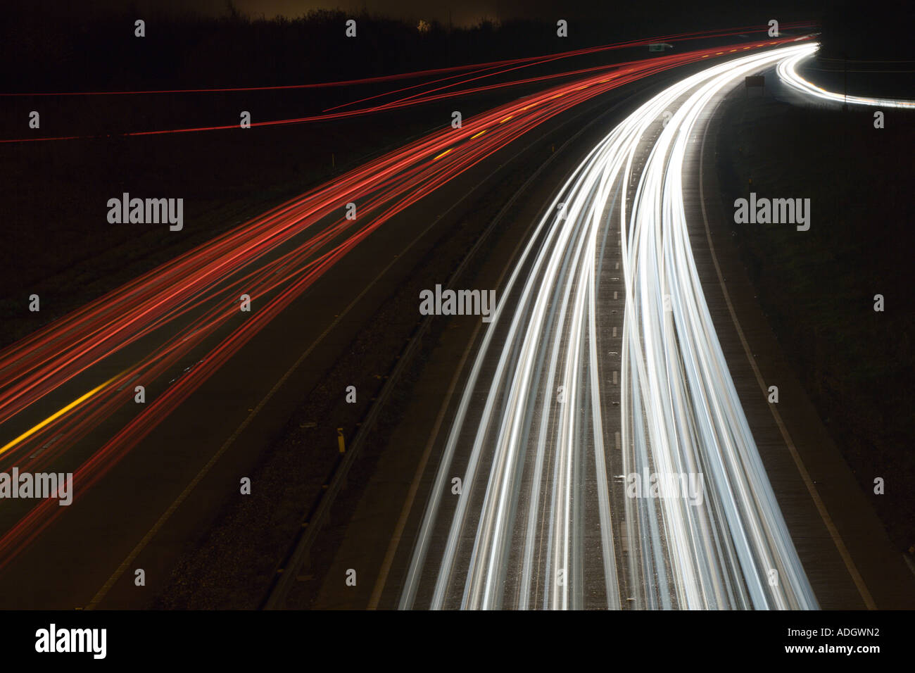 night time driving Stock Photo - Alamy