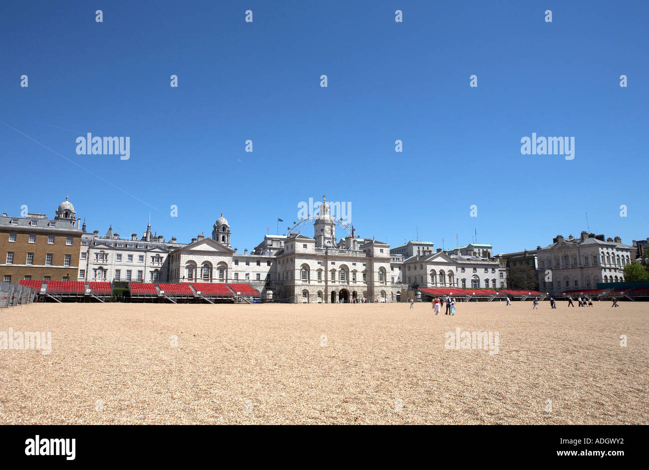view of the horse guards building taken from the parade ground london ...