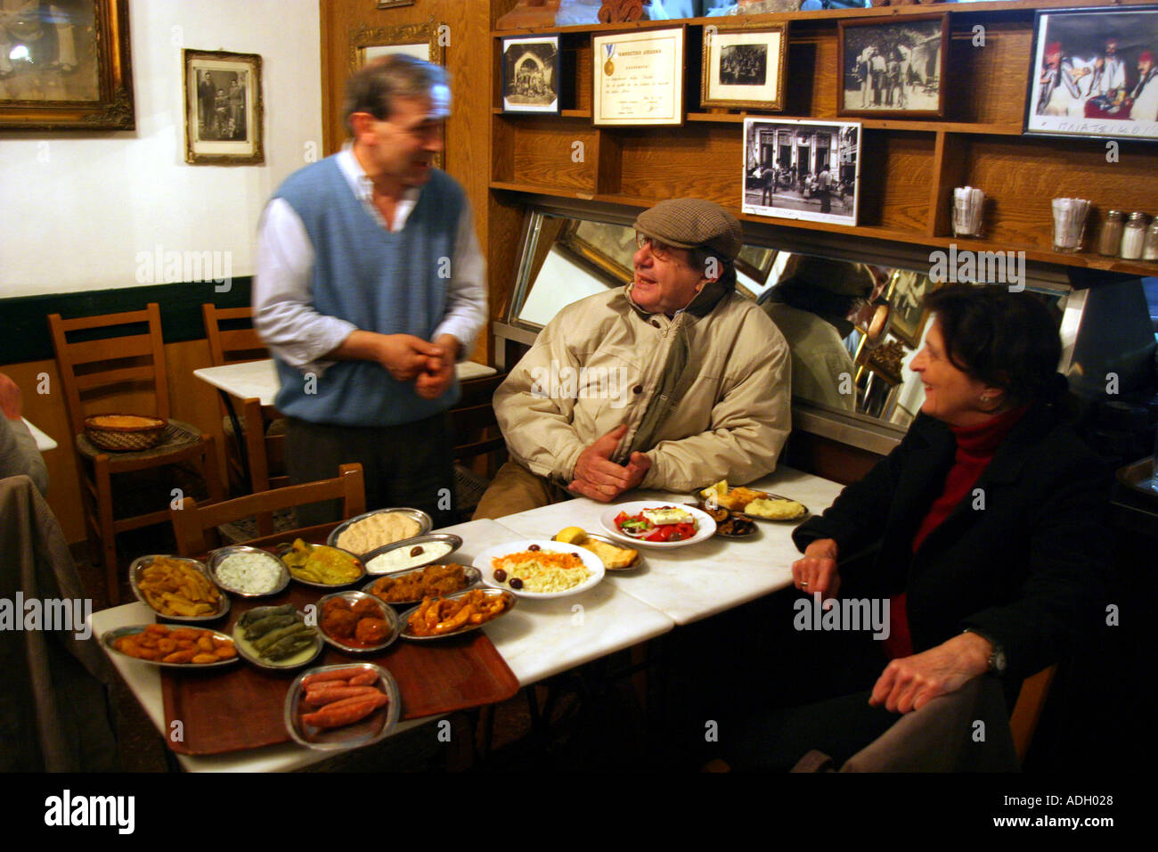 Ouzeri hi-res stock photography and images - Alamy