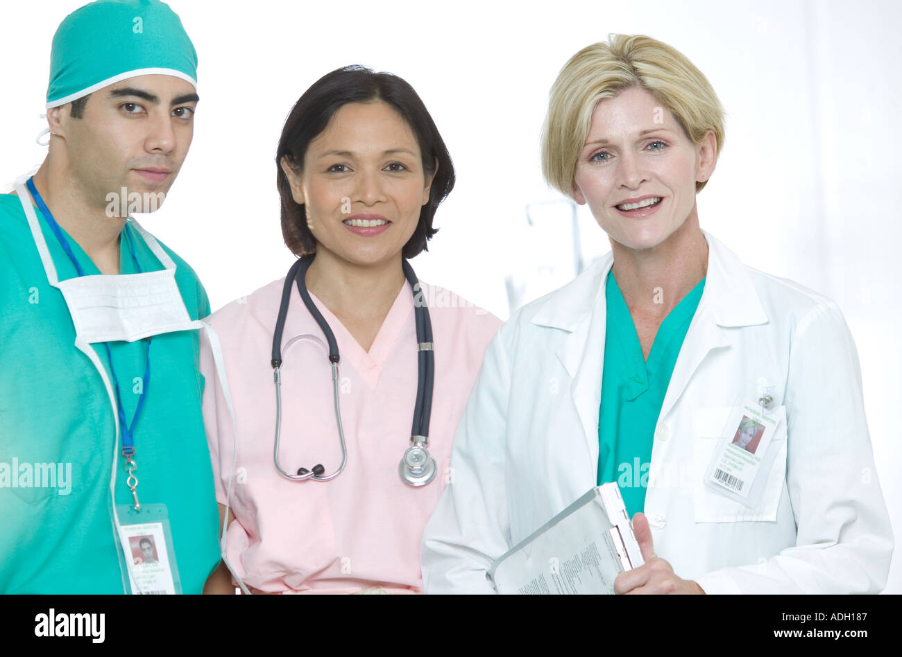 Portrait of medical staff Stock Photo - Alamy
