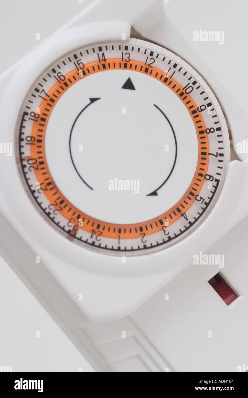 Electrical dial timer hi-res stock photography and images - Alamy