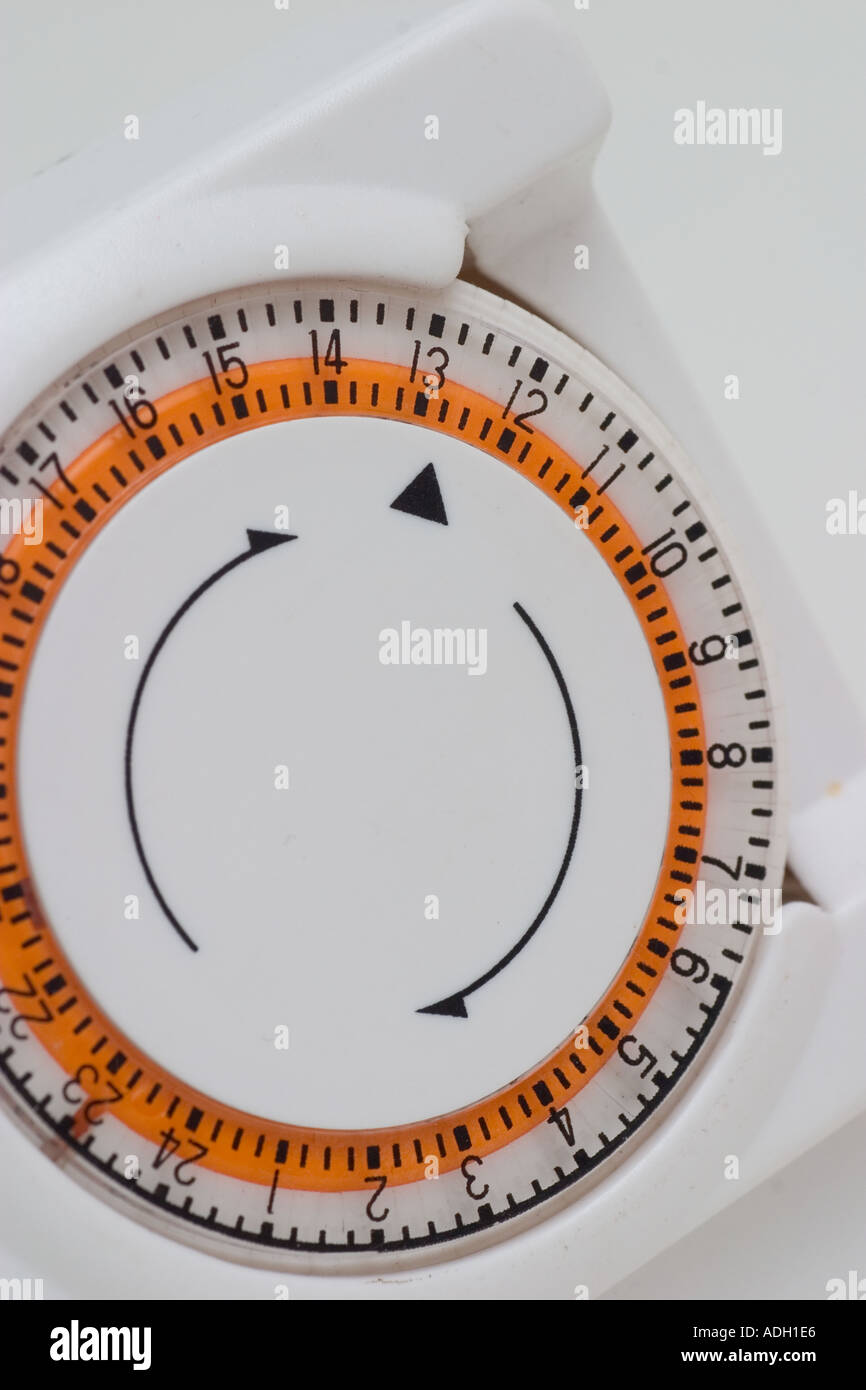 Electrical dial timer hi-res stock photography and images - Alamy