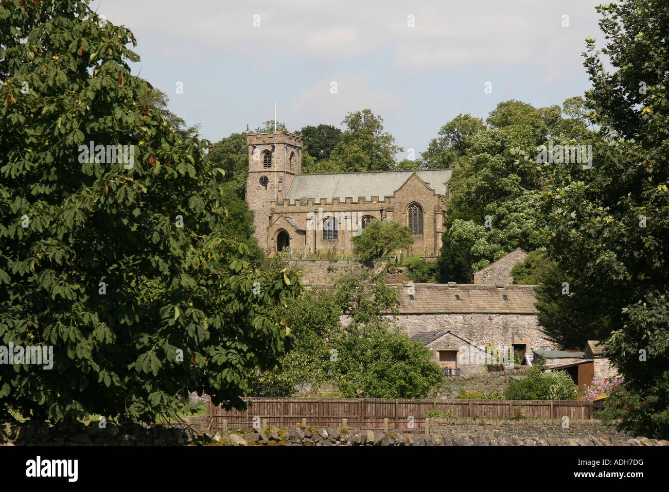 Downham village church hi-res stock photography and images - Alamy