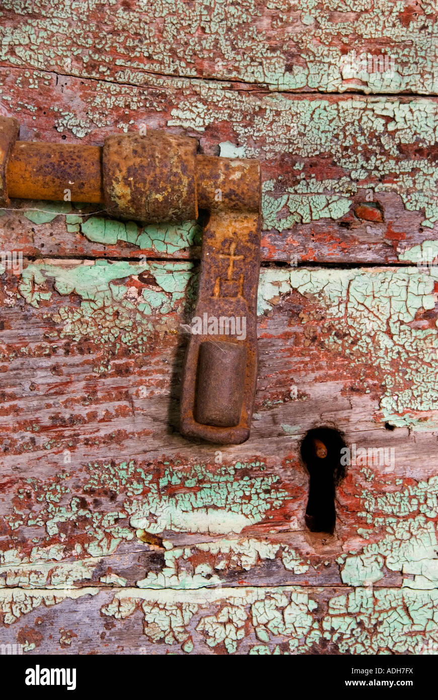 Old lock padlock rusty bolt hi-res stock photography and images - Alamy