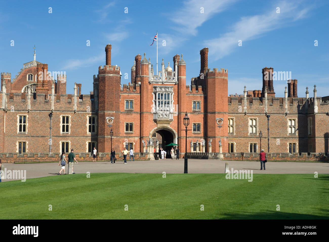 Hampton Court Palace London England Stock Photo - Alamy