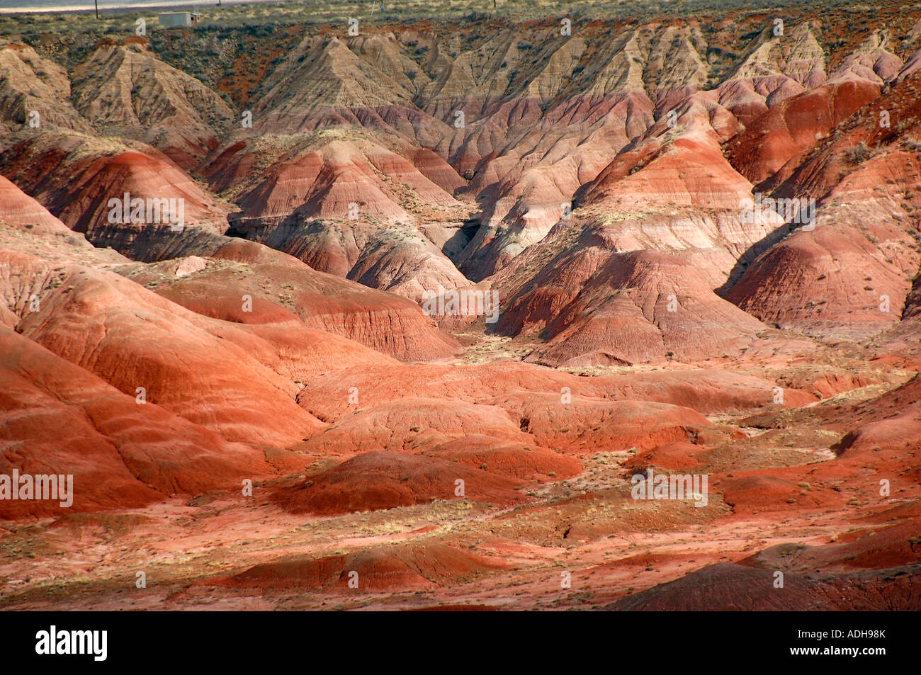 Colourful rocks at Painted Desert National Park, Arizona USA Stock ...