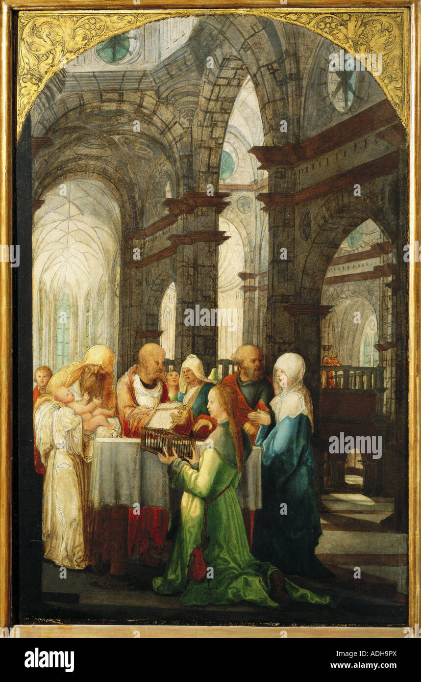 fine arts, Huber, Wolf (circa 1485 - 1553), altarpiece, Sankt ...