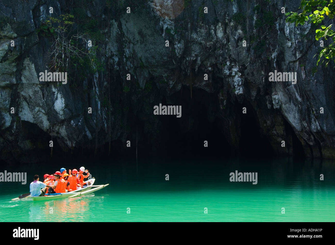 Philippines Luzon Palawan Sabang Town Subterranean River National Park ...