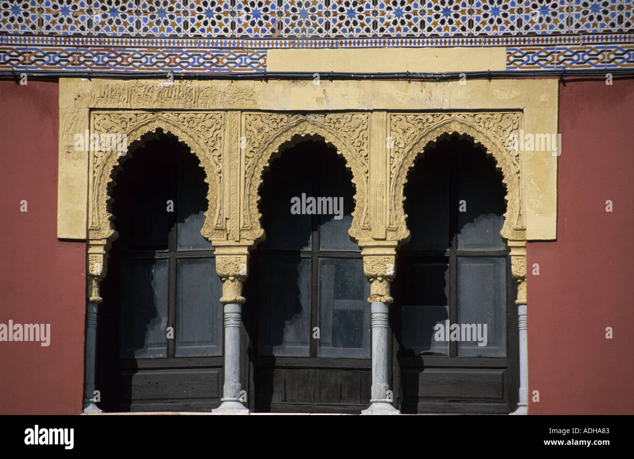 Moorish window in Cordoba Andalusia Spain Stock Photo - Alamy