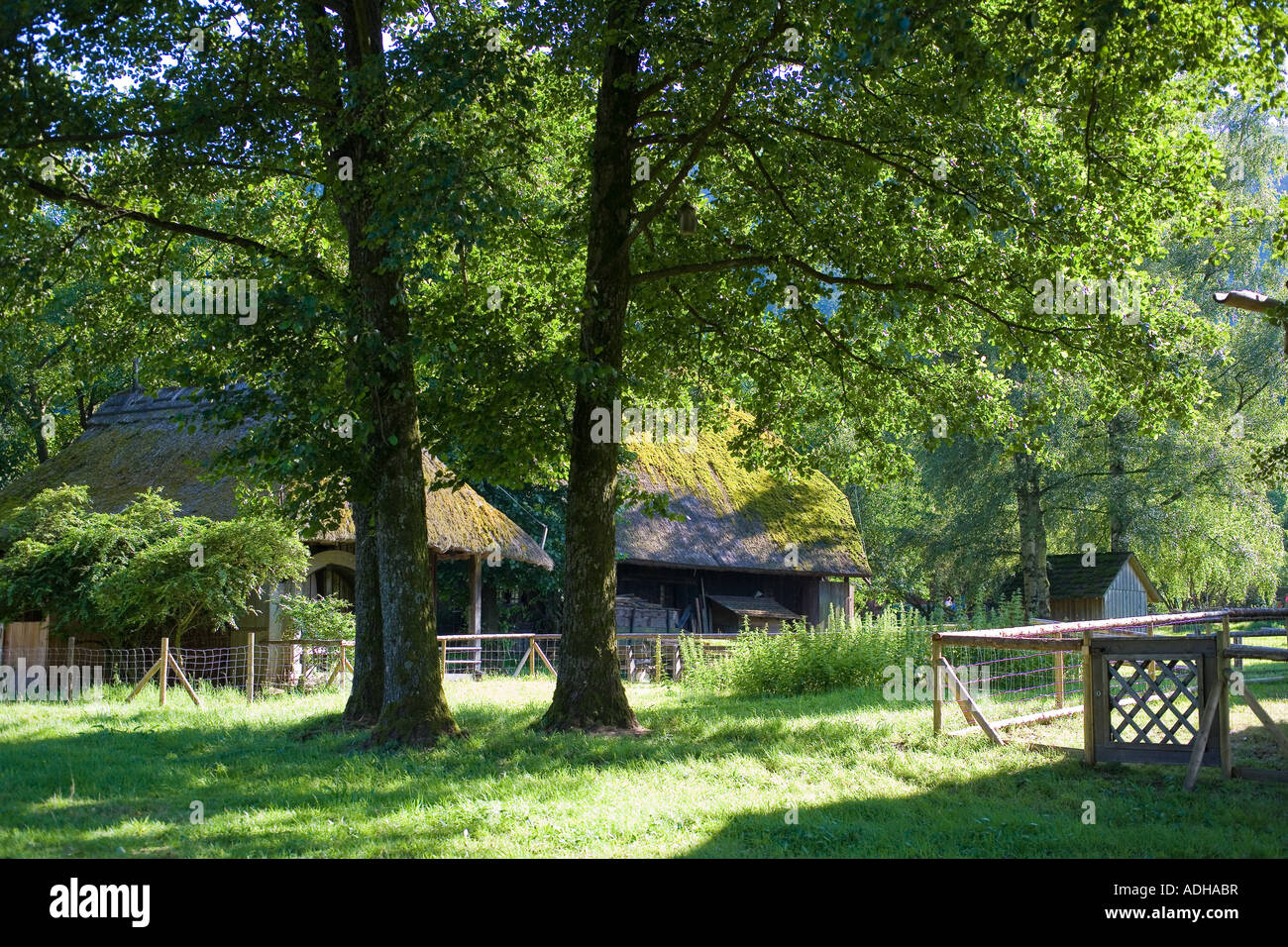 Garden old german farmhouse hi-res stock photography and images - Alamy